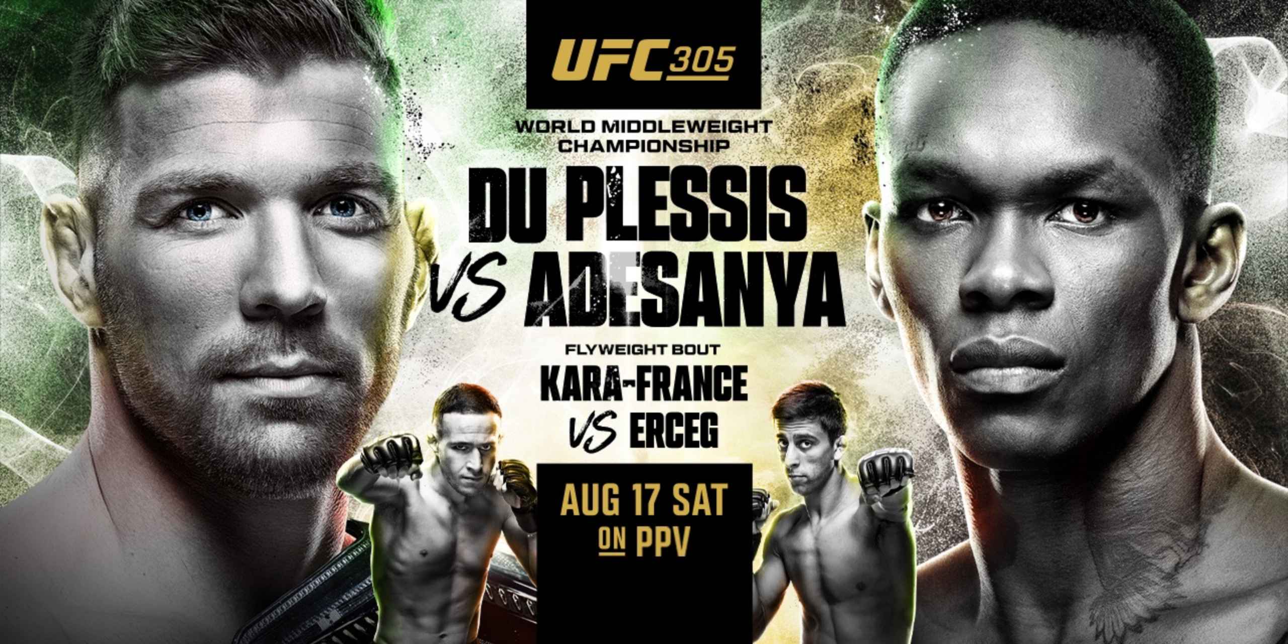 UFC 305: Du Plessis vs Adesanya – Analýza, Tipy a Sázky - MMA Shorties